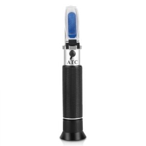 yosoo refractometro densimetro, professional handheld alcohol 0~80% test refractometer tester meter measure instrument