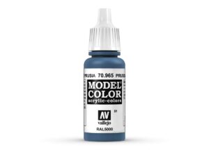 vallejo model color 70965 prussian blue (17ml)