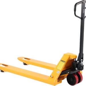 Tory Carrier Manual Pallet Jack 5500 Lb. Capacity, Pallet Truck 48 × 27 Fork Size Standard Duty Hand Trucks