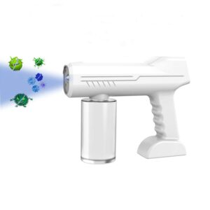 disinfectant fogger,handheld rechargeable nano atomizer,blue light steam spray disinfection sprayer,touch screen smart version for home, office, school or garden