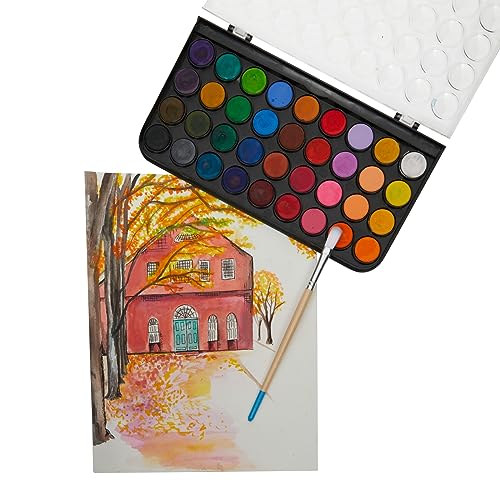 100 Sheets Cold Press Watercolor Paper for Artists and Beginners (8.5 x 11 in)