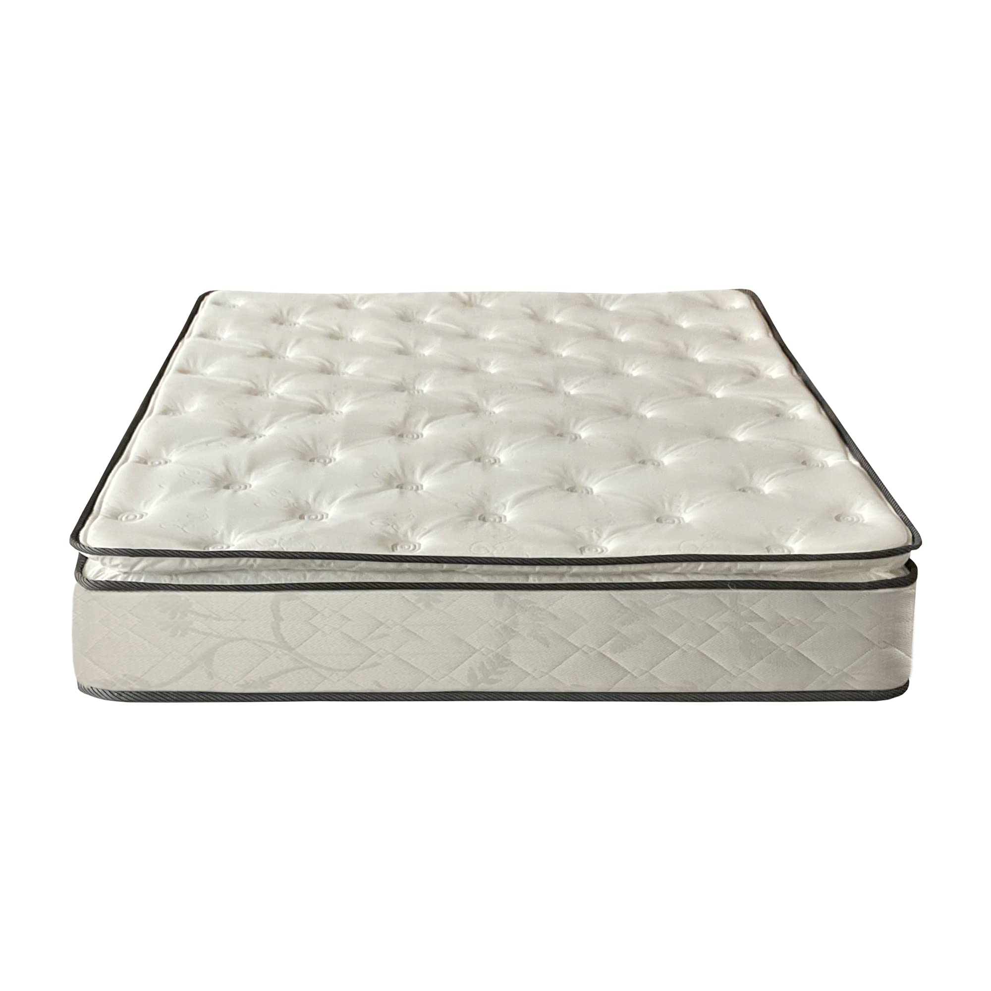 Treaton, 10-Inch medium plush Pillowtop Innerspring Mattress, Full XL