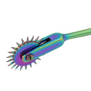 Wartenberg Neuro Pinwheel Stainless Steel Diagnostic Instrument Pin Wheel.1 Round - Multi Color Rainbow