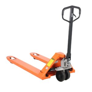 tory carrier manual pallet jack lift 5500lbs capacity, hand pallet truck 48” l×27” w fork size