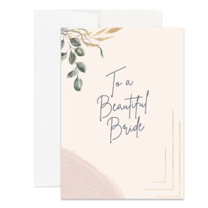 christian bridal shower card for christian bride 5x7inch card christian bridal card (single card)