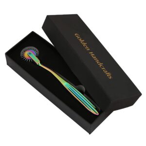 Wartenberg Neuro Pinwheel Stainless Steel Diagnostic Instrument Pin Wheel.1 Round - Multi Color Rainbow