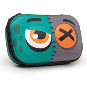 zipit zombie pencil box for boys | pencil case for school | organizer pencil bag | large capacity pencil pouch