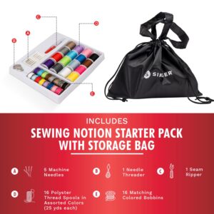 SINGER Stitch Quick + Portable Cordless Mending Machine Bundles (Two Thread Sitch Quick + & Bundle)