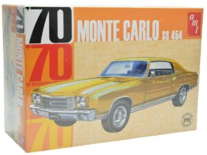 amt/premium hobbies 1970 chevy monte carlo ss 454 1:25 scale plastic model car kit cp7771