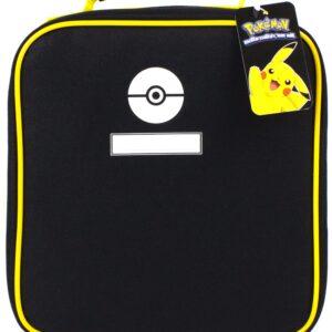 Pokemon Lunch Bag 5 Piece (Food Bag Water Bottle 3 Snack Pots) One Size