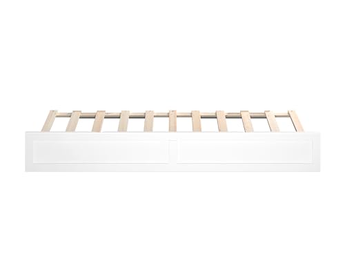 AFI Twin Size Trundle Bed in White