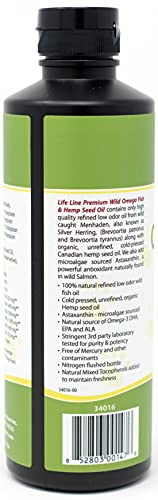 Omega Fish + Hemp Seed Oil 16.5 oz