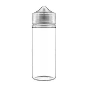 bottles chubby gorilla - 120ml unicorn clear natural cap - v3 (5 pack)