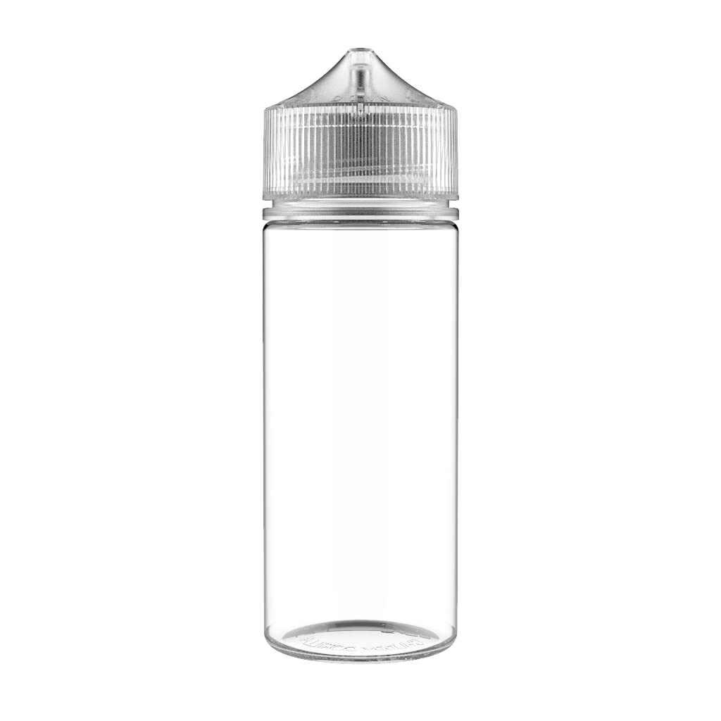 Bottles Chubby Gorilla - 120ML Unicorn Clear Natural Cap - V3 (5 PACK)