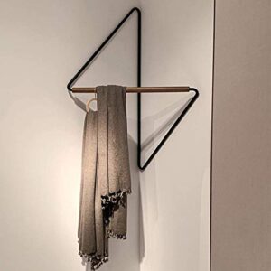 YRHH Industrial Design Coat Hooks for Corners, Wall Hanger, Ceiling Hanger, Around The Corner, Hanger, Wall Hanger, Dryer, Coat Rack-4050cm