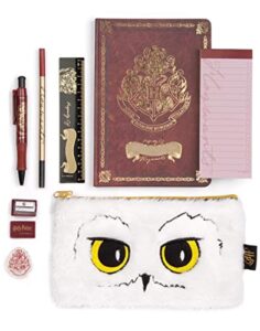 harry potter stationery set a5 hogwarts hedwig notebook pen pencil case