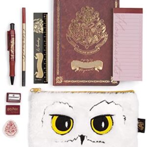 Harry Potter Stationery Set A5 Hogwarts Hedwig Notebook Pen Pencil Case