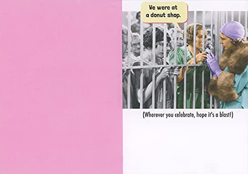 Recycled Paper Greetings Arrested for Drinking and Dancing Feminine Humorous/Funny Birthday Card for Her : Woman