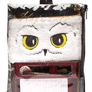 Harry Potter Stationery Set A5 Hogwarts Hedwig Notebook Pen Pencil Case