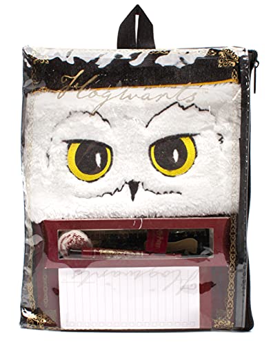 Harry Potter Stationery Set A5 Hogwarts Hedwig Notebook Pen Pencil Case