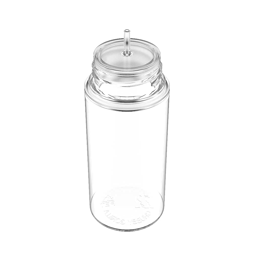 BOTTLES Chubby Gorilla - 100ML Unicorn Bottle - Clear Bottle Natural Cap - V3 (3 PACK)