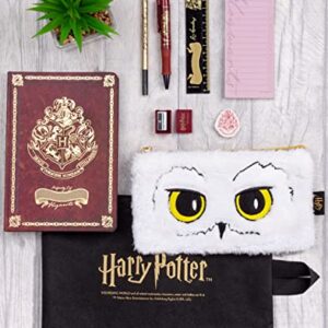 Harry Potter Stationery Set A5 Hogwarts Hedwig Notebook Pen Pencil Case