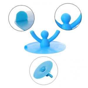 Shower Drain Stopper Silicone Bathtub Sink Stopper Hair Catcher Bathtub Strainers Protectors Cover for Kitchen Washroom Bathroom