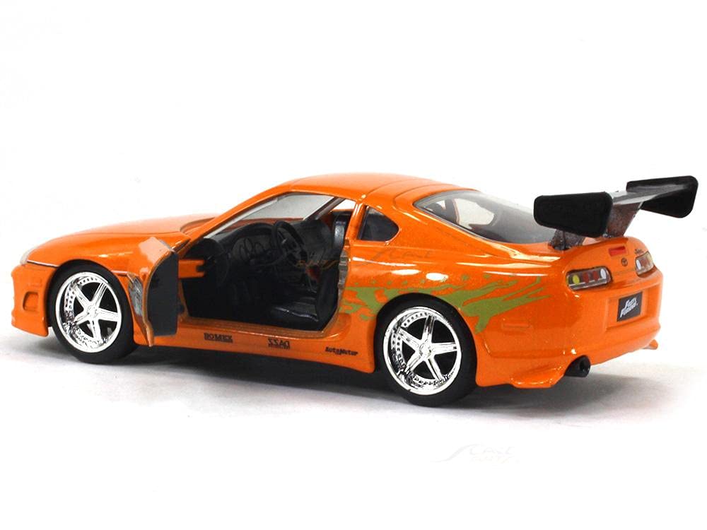 DieCast Jada Fast & Furious Brian's Toyota Supra [Orange] 1:32 Scale