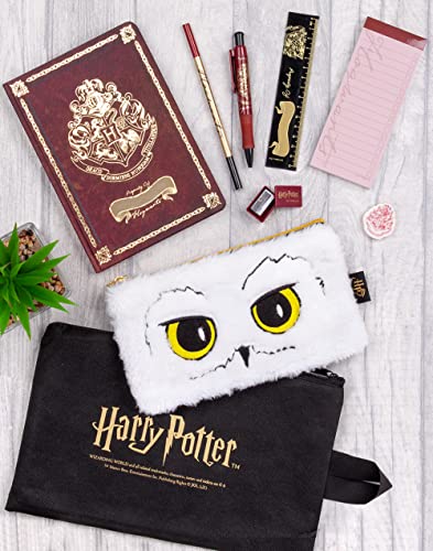 Harry Potter Stationery Set A5 Hogwarts Hedwig Notebook Pen Pencil Case