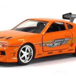 DieCast Jada Fast & Furious Brian's Toyota Supra [Orange] 1:32 Scale