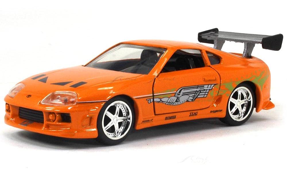 DieCast Jada Fast & Furious Brian's Toyota Supra [Orange] 1:32 Scale