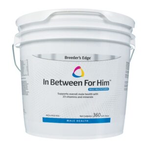 revival animal health breeder's edge in between for him, male multivitamin for med/lg dog- 360 ct