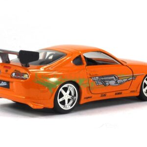 DieCast Jada Fast & Furious Brian's Toyota Supra [Orange] 1:32 Scale