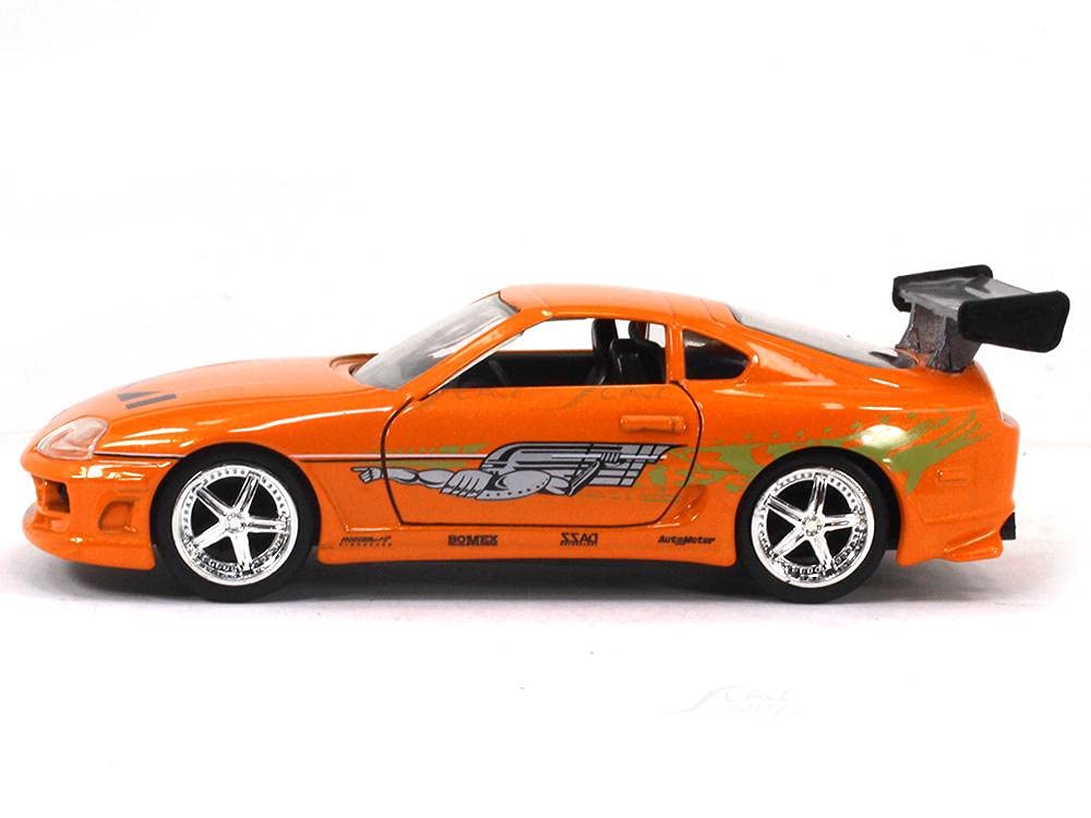 DieCast Jada Fast & Furious Brian's Toyota Supra [Orange] 1:32 Scale