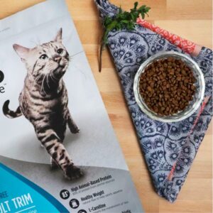 Nulo Freestyle Adult Trim Premium Grain-Free Dry Small Bite Cat Food Kibble with BC30 Probiotic for Digestive Health Support, Salmon & Lentils 2 Pound Bag