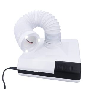 60w dust collector fan vacuum cleaner strong power dental lab nail art manicure dust clean tool