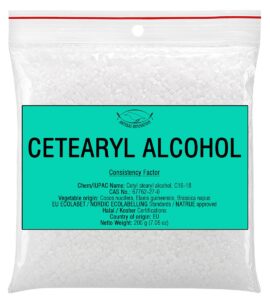 artekas innovation - cetearyl alcohol - for homemade cosmetics, lipsticks, body butter bars, hand lotions, hair conditioners, shampoo – thickening agent, emulsifier, viscosity regulator - 7.06 oz