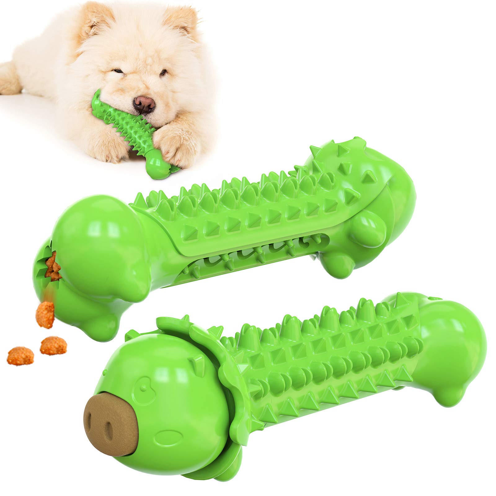 Pet Dog Chew Toys Multifunctional Chewer Training Tooth Cleaning Pet Molar Toy Puppy Dental Care for Dog Pet Accessories-B