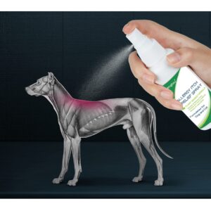 Allergy Itch Relief Spray for Cat and Dog and Cat, Relieves The Urge to Itch, Lick, and Scratch | 4 Ounces