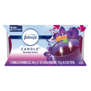 febreze candle gain moonlight breeze