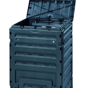 Exaco 628001-NP Eco Master 120 Gallon Compost Bin, Black