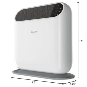 Honeywell ThermaWave 6 Ceramic Technology Space Heater, White – Ceramic Heater with Programmable Thermostat