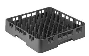 cambro pr314l40151 camrack 9x9 peg rack 3 1/4" soft gray case qty 40