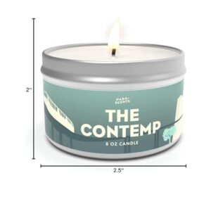 Park Scents The Contemp Candle - Accurate Smell of Disney Contemporary Resort Hotel Lobby - Natural Soy Blend - Vegan & Cruelty-Free - Handmade in The USA | 8 oz. Tin