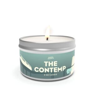 park scents the contemp candle - accurate smell of disney contemporary resort hotel lobby - natural soy blend - vegan & cruelty-free - handmade in the usa | 8 oz. tin