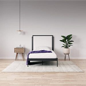 Signature Sleep Italian Made Memoir 6" Charcoal Memory Foam Mattress, Medium-Firm Support, Bed-in-a-Box, Twin