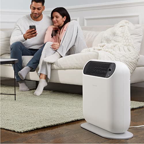 Honeywell ThermaWave 6 Ceramic Technology Space Heater, White – Ceramic Heater with Programmable Thermostat