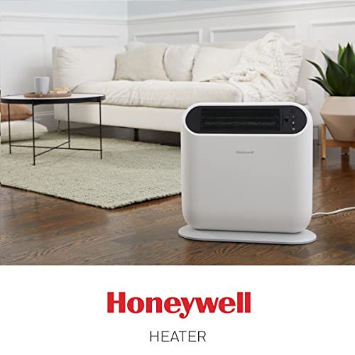 Honeywell ThermaWave 6 Ceramic Technology Space Heater, White – Ceramic Heater with Programmable Thermostat