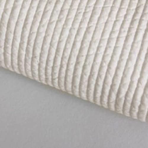 Quilted Cotton Fabric by The Yard Solid Fabric 57" Wide BH 6mm Soft Double-Sided (Natural)