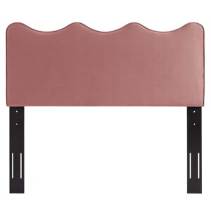 Modway Athena Performance Velvet Full/Queen Headboard in Dusty Rose